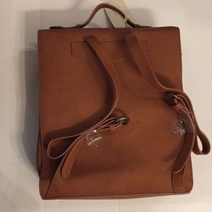 Universal Thread | Bags | Universal Thread Faux Leather Backpack Tan ...